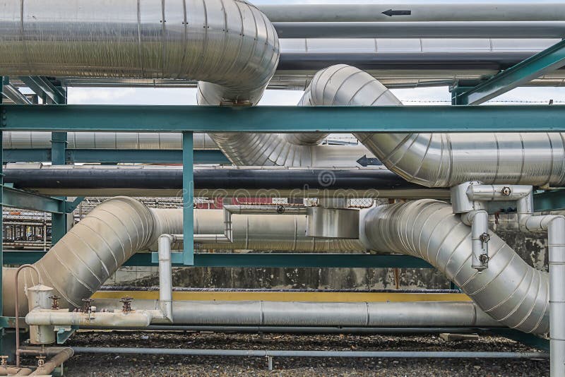 Chemical pipe stock image. Image of control, metal, chemical - 13357897