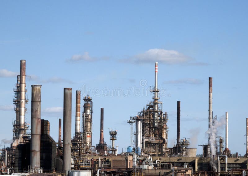 Chemical plant stock image. Image of framework, smoke - 12362143