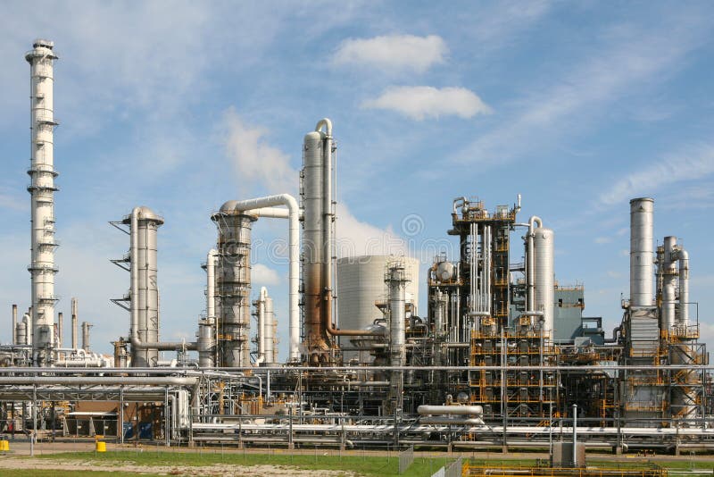 Chemical plant stock image. Image of industry, energy - 1306137