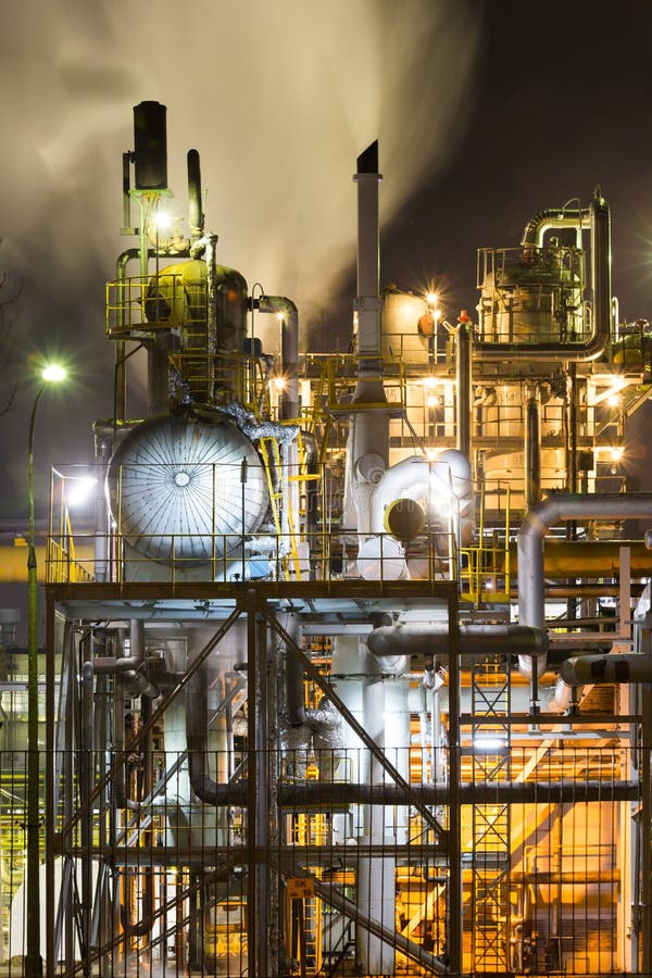 Chemical plant stock image. Image of polypropylene, plant - 42367389