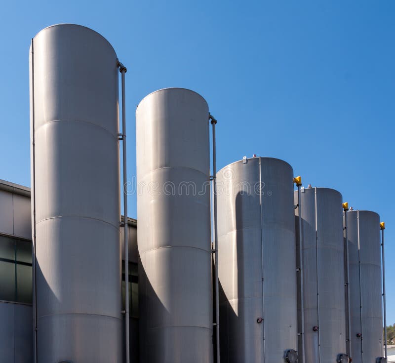 Chemical Plant stock image. Image of manufacturing, tank - 153412185
