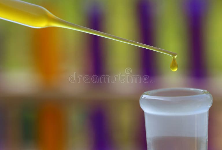 Chemical pouring by drop stock photo. Image of medicine - 36193886