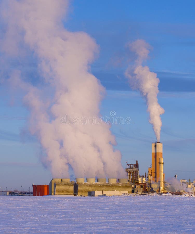 Chemical Processing plant stock image. Image of chimney - 15177043