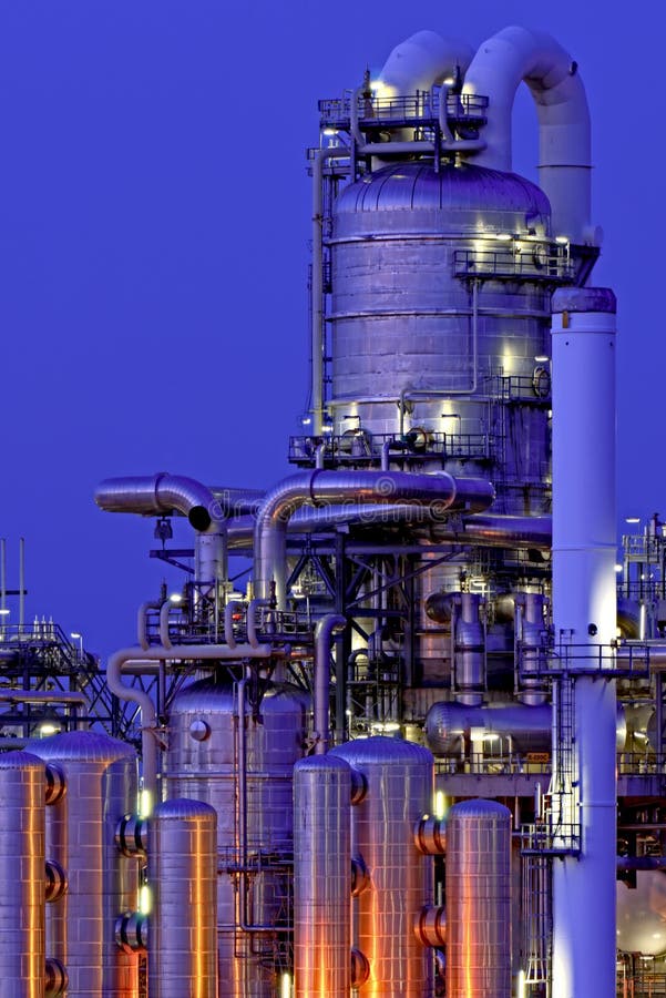 Chemical Production Facility Stock Image - Image of chemistry, chemist ...