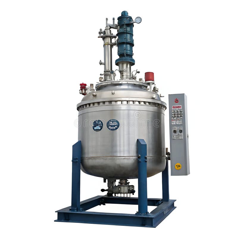 Chemical Reactor stock illustration. Illustration of science - 356602897