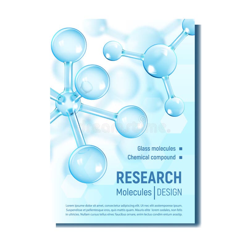 Chemical Compound Research Cover Design Vector Stock Vector ...