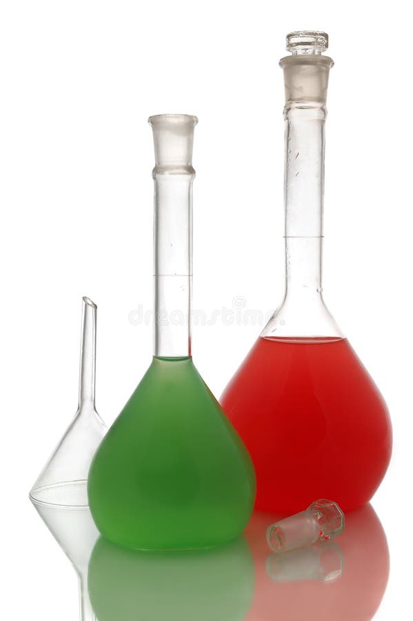 Chemical retorts stock photo. Image of biotechnology - 24895096