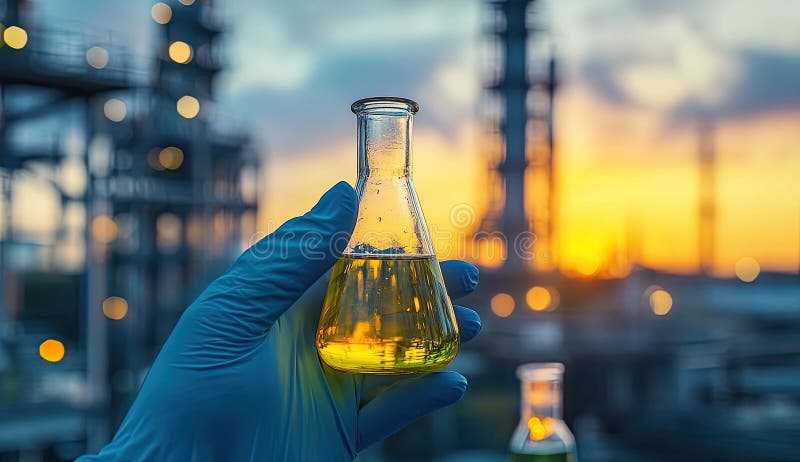 AI-Generated Refinery Sample Stock Illustration - Illustration of ...