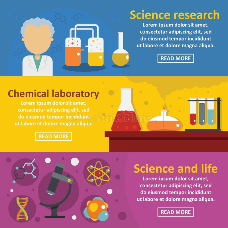 Science Banner Stock Illustrations – 321,708 Science Banner Stock ...