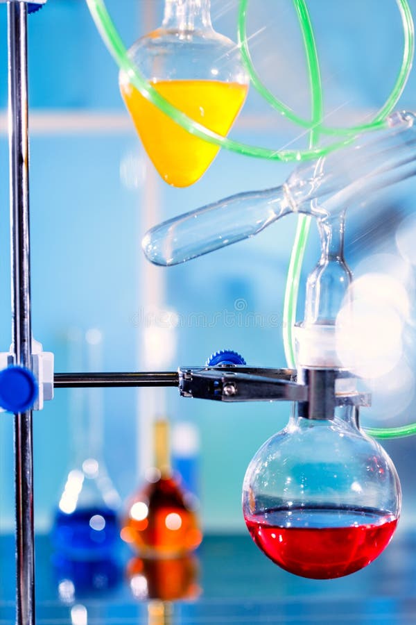 Chemical setup stock photo. Image of reaction, sciences - 30893582
