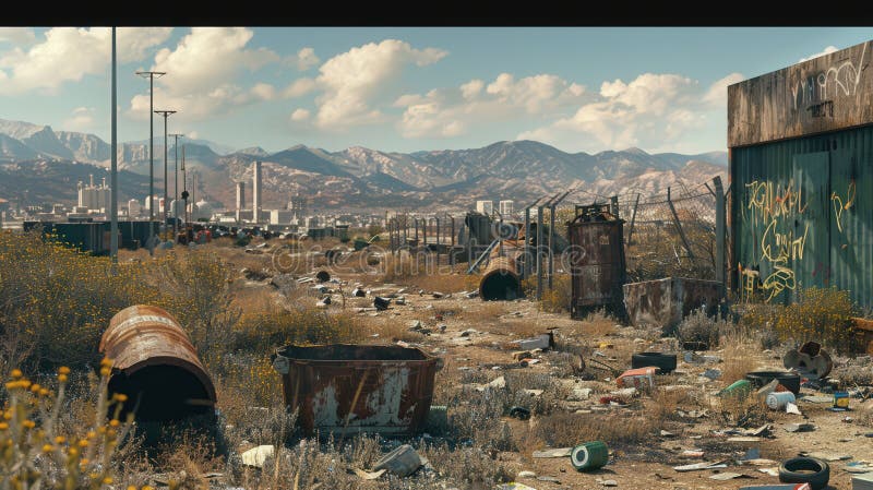 Chemical Spills and Toxic Contamination Stock Image - Image of ...