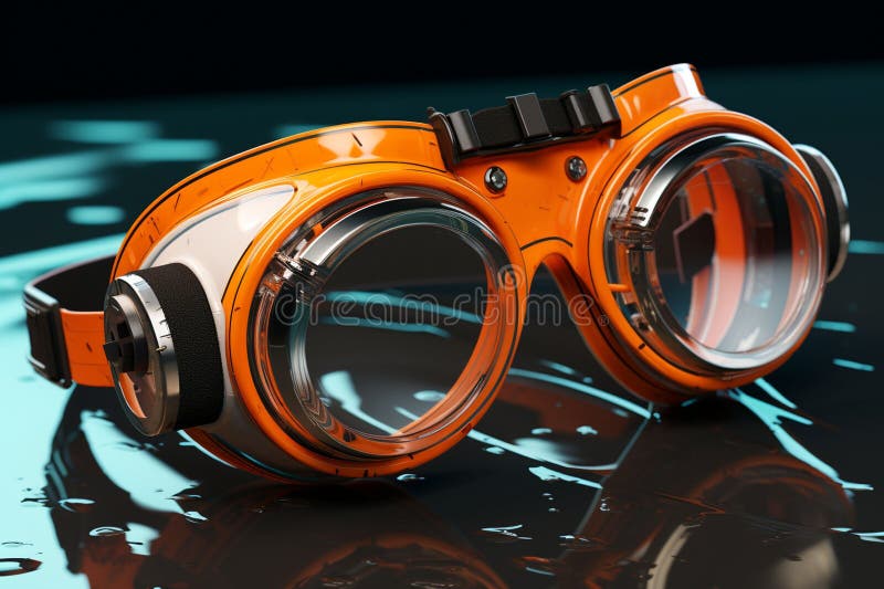Chemical Splash Goggles with a Comfortable Fit for Stock Photo - Image ...