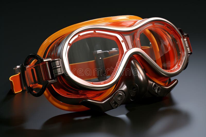 Chemical Splash Goggles with a Comfortable Fit for Stock Image - Image ...