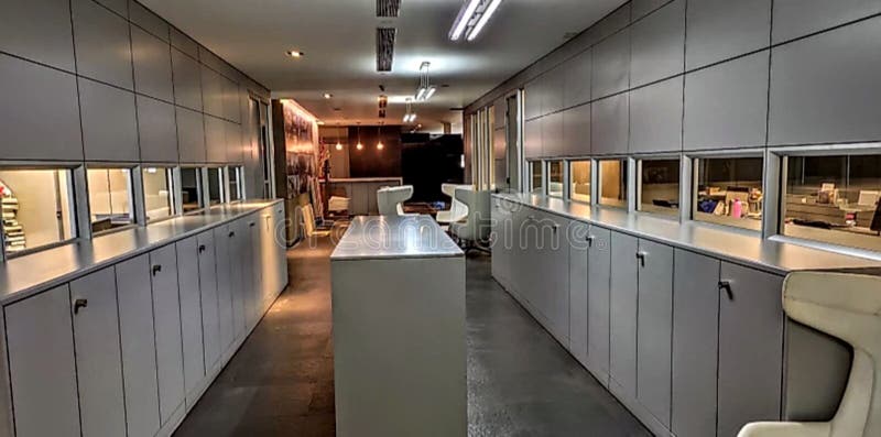 Chemical Storage Lab Inside Hospital Stock Image - Image of care ...