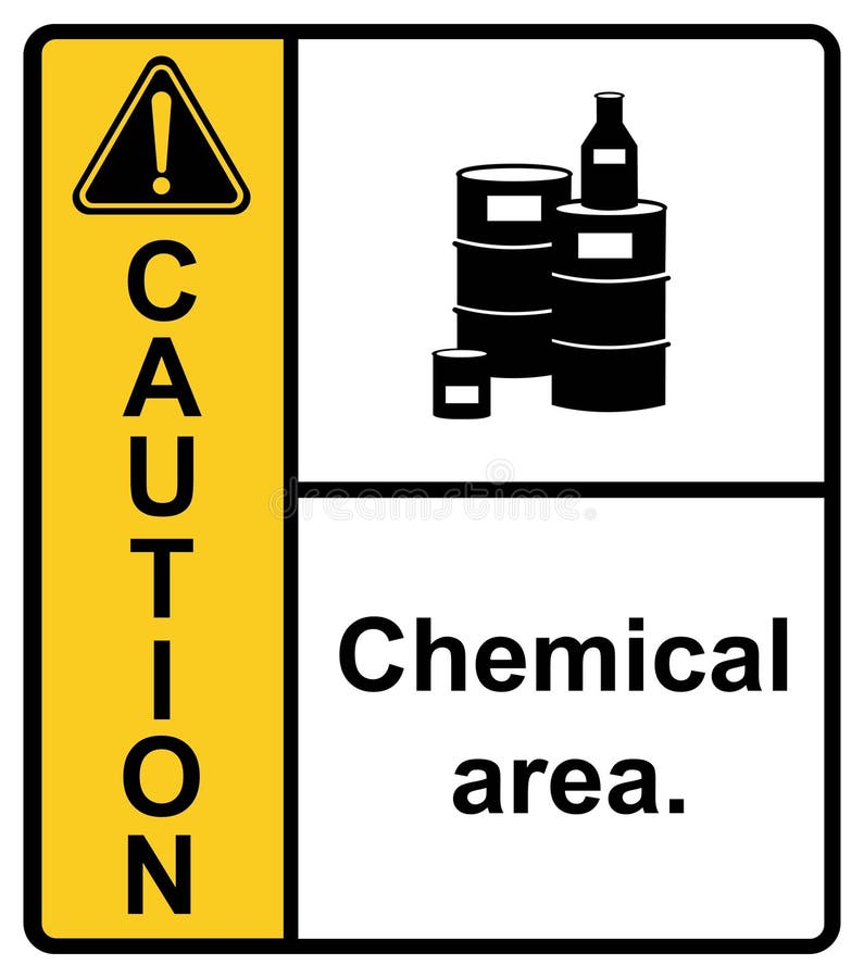 Chemical Storage Room.chemical Storage Area Stock Vector - Illustration ...