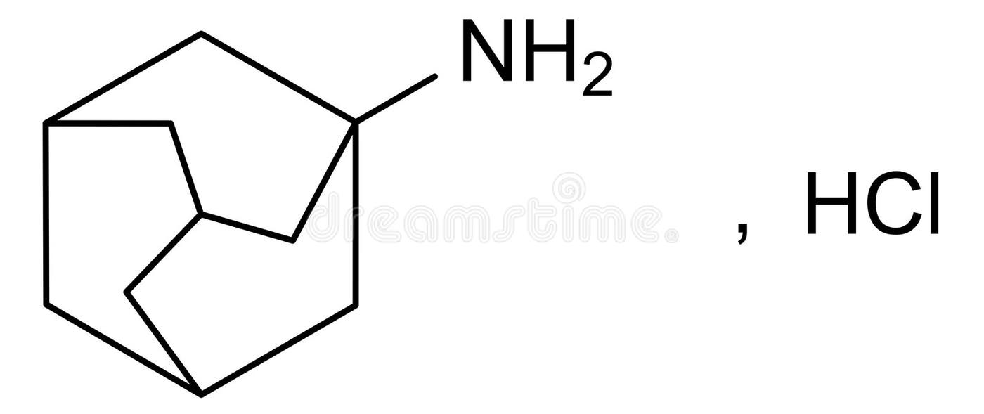 Amantadine Hydrochloride Stock Illustrations – 1 Amantadine ... Amantadine Hydrochloride Stock Illustrations – 1 Amantadine ...
