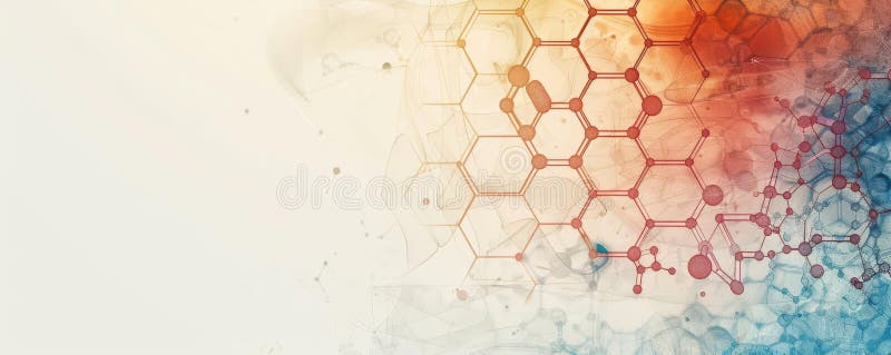 A Chemical Structure Diagram Stock Illustration - Illustration of ...