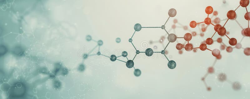 A Chemical Structure Diagram Stock Illustration - Illustration of ...