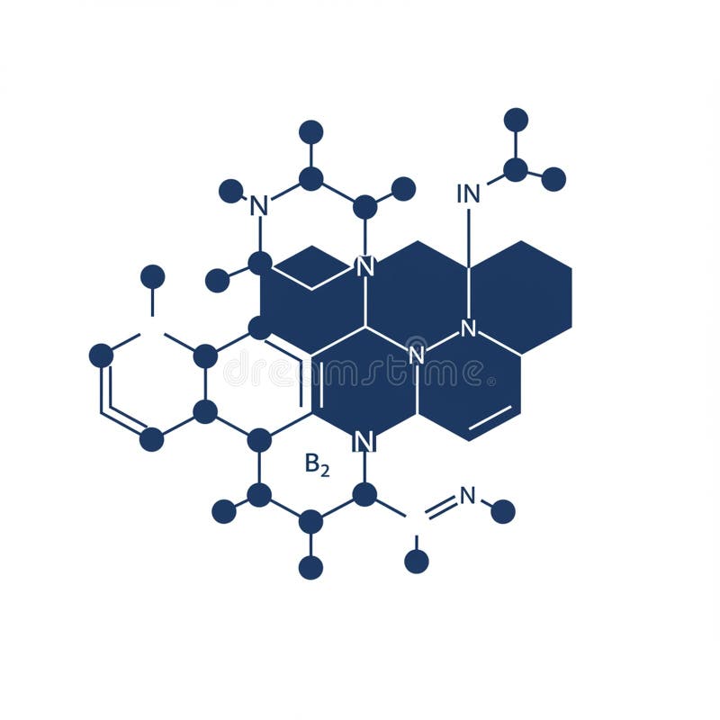 Labeled Chemical Structure Diagram Stock Illustrations – 320 Labeled ...