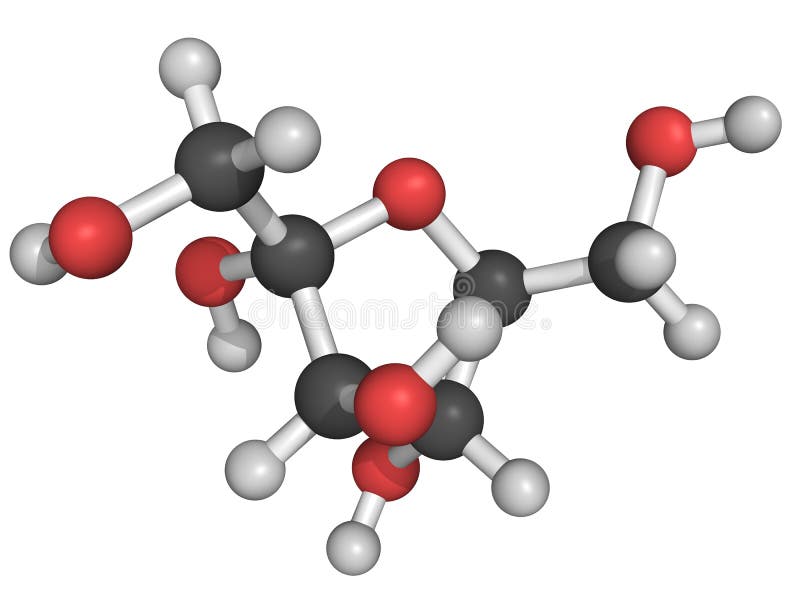 Chemical Structure Of Fructose Stock Illustration - Illustration of ...