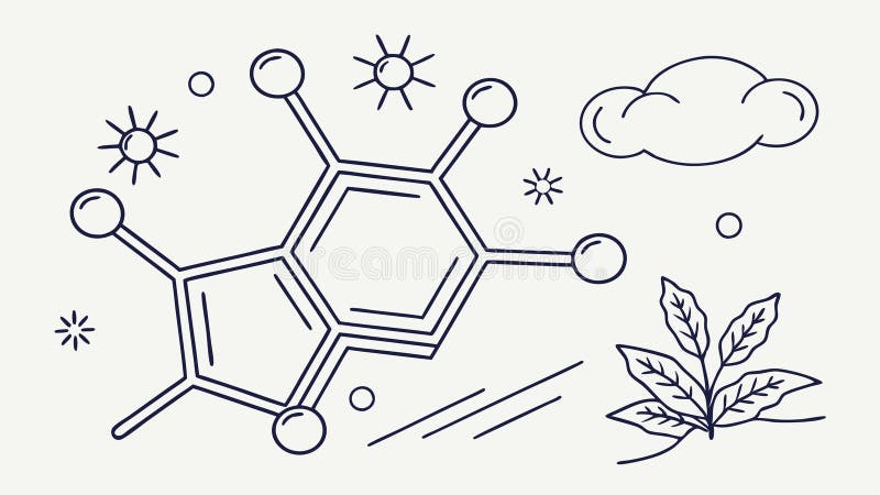 Chemical Structure Molecule and Chemistry and Science and Chemical ...