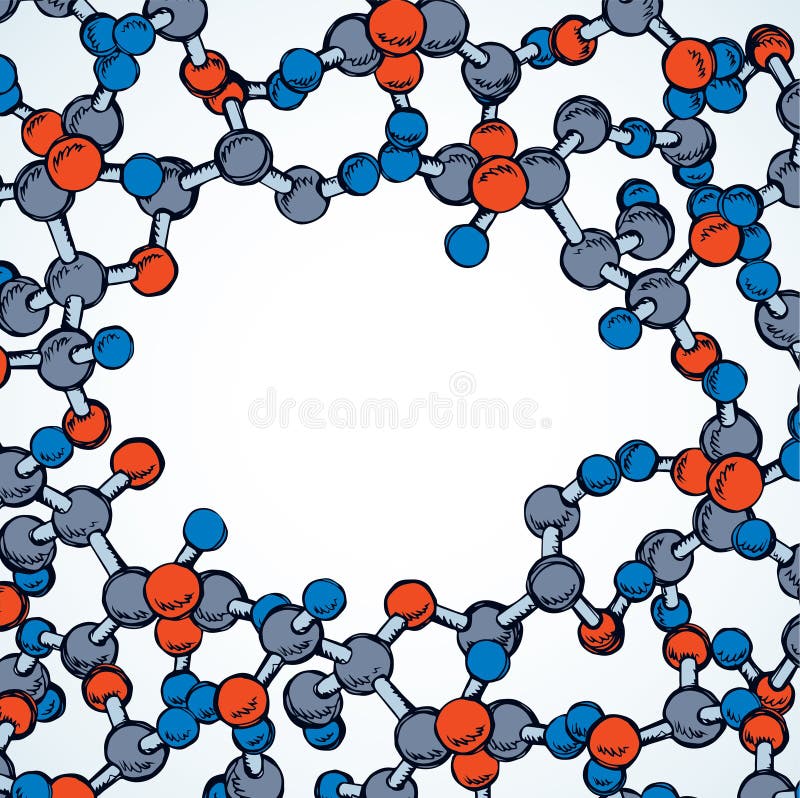Chemical Compound Sketch Stock Illustrations – 236 Chemical Compound ...