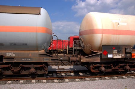 Chemical tank wagon stock photo. Image of goods, trade - 5013208