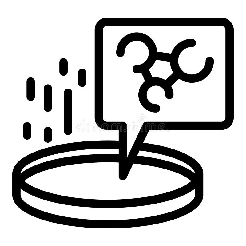 Chemical Lab Fire Icon Outline Vector. Medical Tool Stock Vector ...