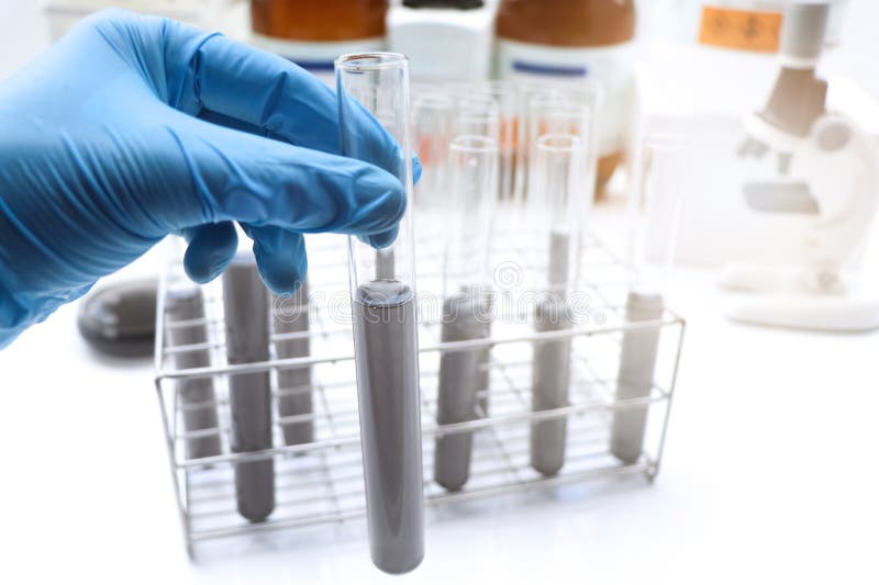 Chemical in Test Tube, Chemical in the Laboratory Stock Photo - Image ...