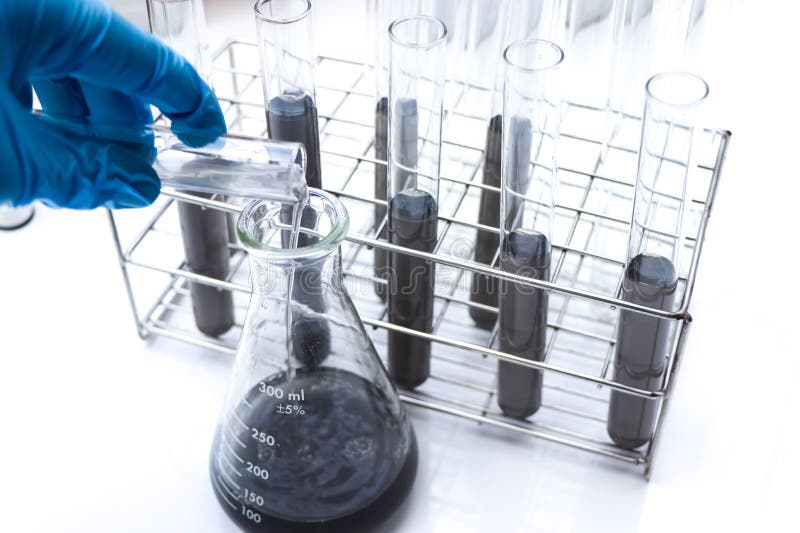 Chemical in Test Tube, Chemical in the Laboratory Stock Photo - Image ...