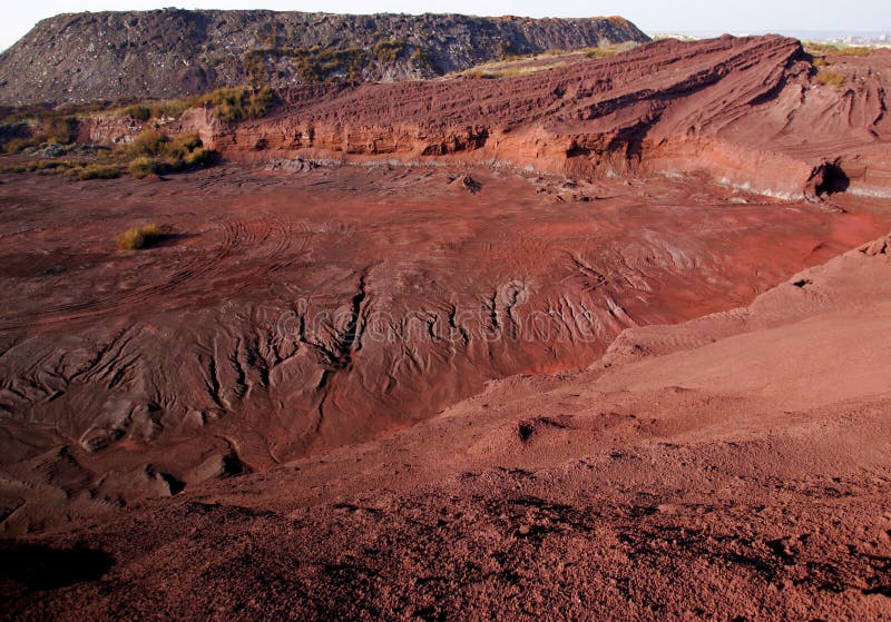 Chemical waste fields. stock photo. Image of silver, cyanide - 68884882
