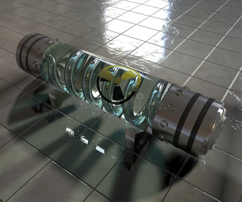Chemical Weapon, Weapon Radioactive Capsule Container Stock ...