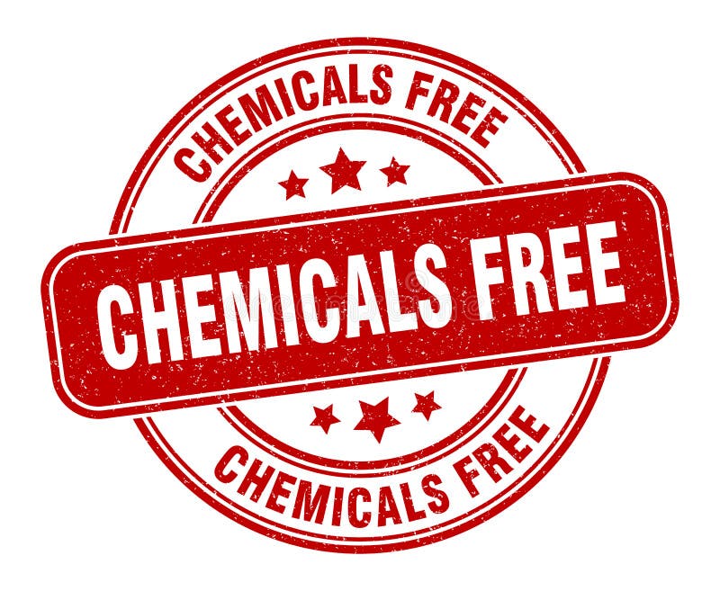 Chemicals Free Stamp. Chemicals Free Label. Round Grunge Sign Stock ...