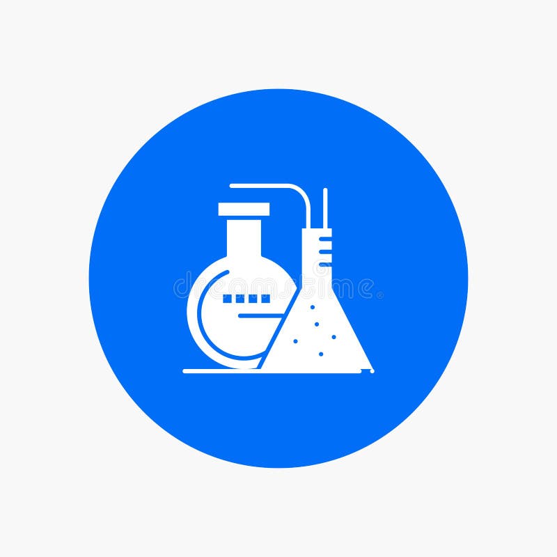 Chemicals, Reaction, Lab, Energy Blue Solid Logo with Place for Tagline ...