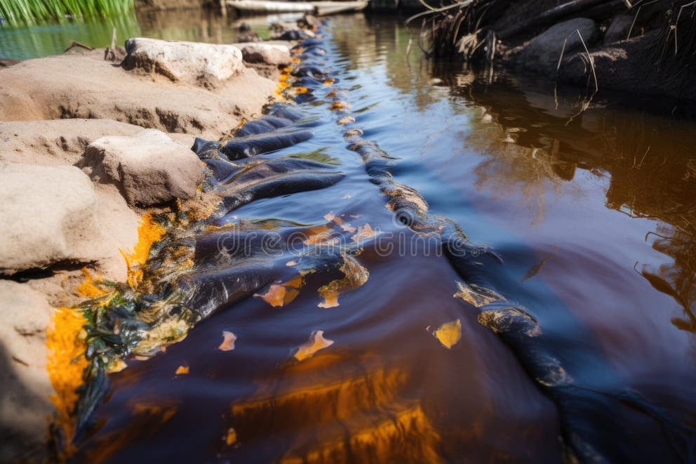 Chemicals Spill into Water Source, Polluting the Ecosystem and Fish ...