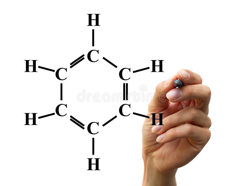 Chemische Formel auf Tafel stockfoto. Bild von wissenschaftlich - 18678970