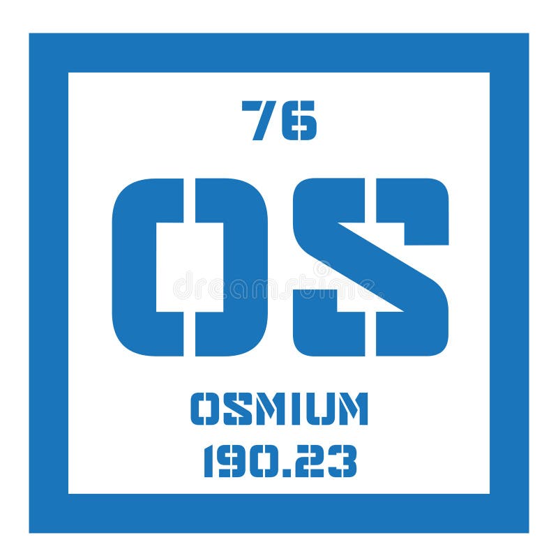 Osmium Stock Illustrationen, Vektoren, & Kliparts - 355 Stock ...