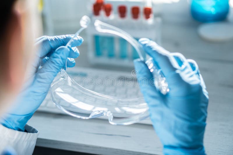 A Chemist Analyzes the Results of an Experiment with Samples of Various ...