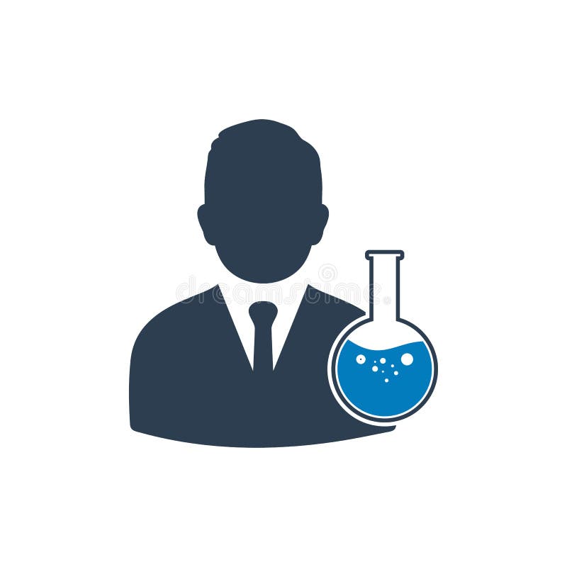 Chemist Icon. stock vector. Illustration of vector, chemistry - 194020687