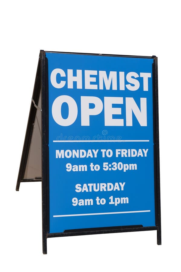 Chemist Sign stock photo. Image of background, blackboard - 34947086