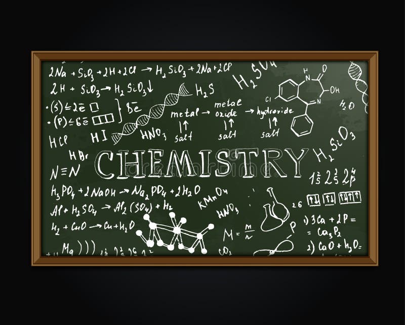 Chalkboard Chemistry Stock Illustrations – 3,556 Chalkboard Chemistry ...
