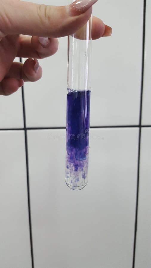 Chemistry stock photo. Image of chemistry, blue, reaction - 84504328