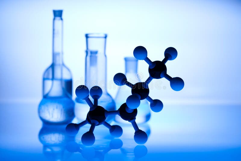 Chemistry, Bright Modern Chemical Concept Stock Photo - Image of ...