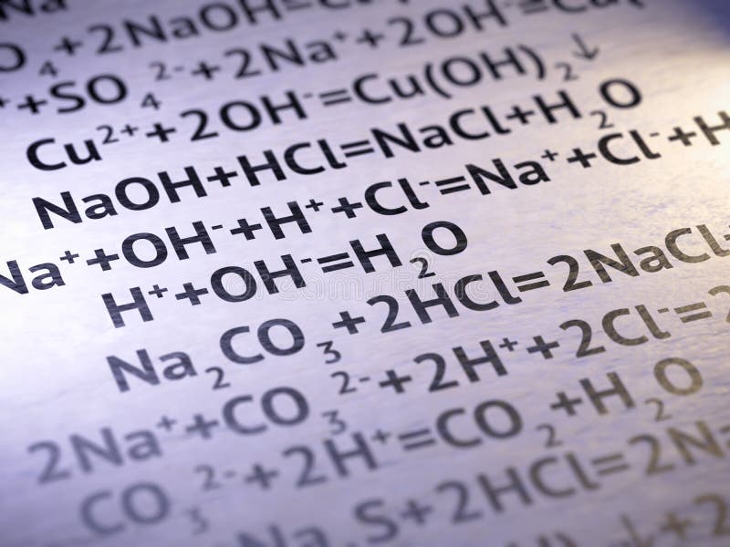 Chemistry stock image. Image of discovery, formula, atom - 64584009