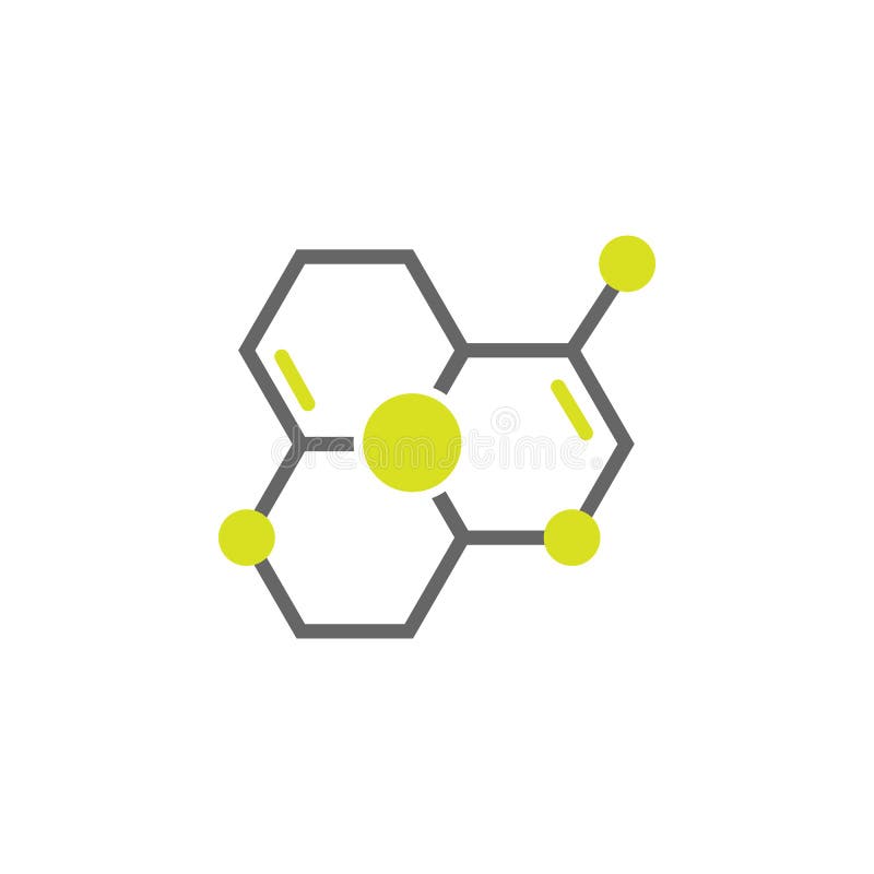 Chemistry Compound Isolated Vector Icon that Can Be Easily Modified or ...