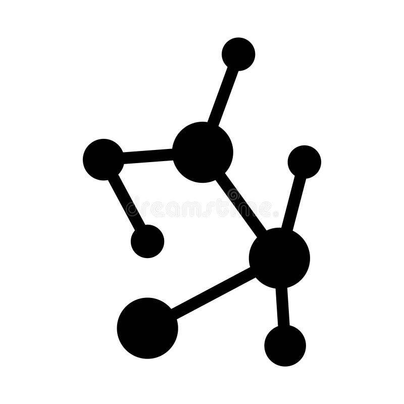 Chemistry Compound Isolated Vector Icon that Can Be Easily Modified or ...