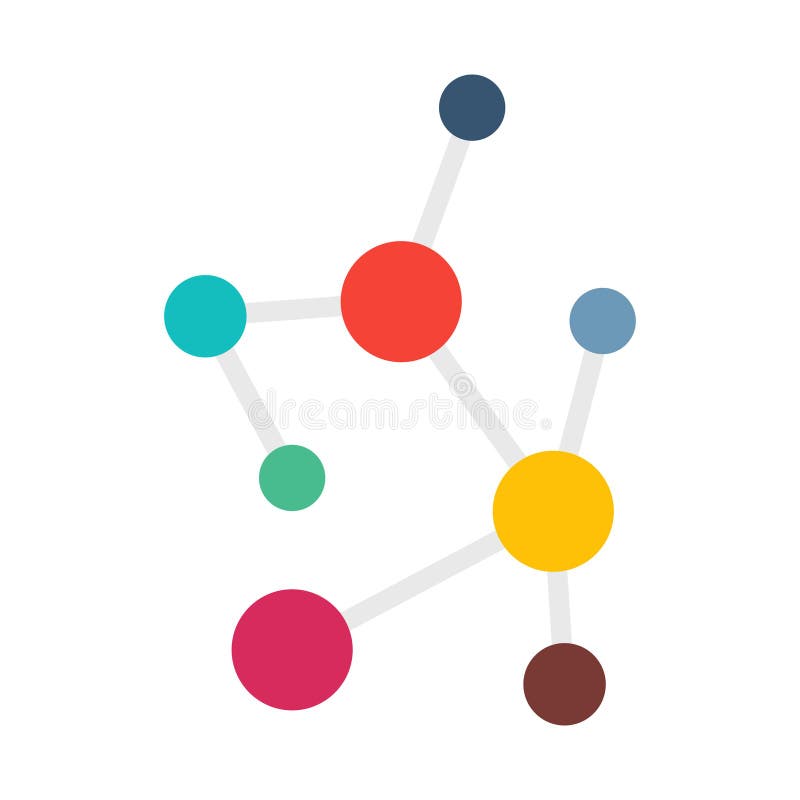 Chemistry Compound Isolated Vector Icon that Can Be Easily Modified or ...