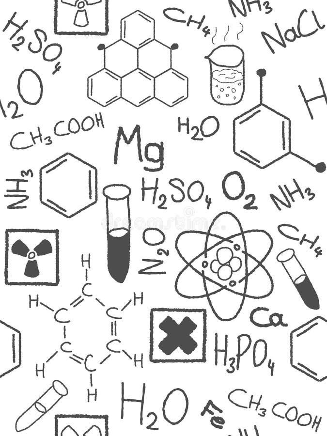 Chemistry Doodle Stock Vector - Image: 41411823