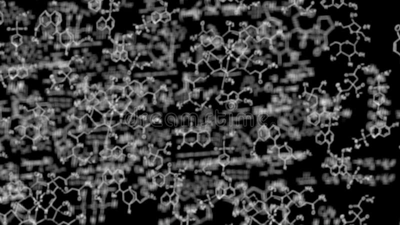 Chemistry Equation Loop with Alpha Channel Stock Footage - Video of ...