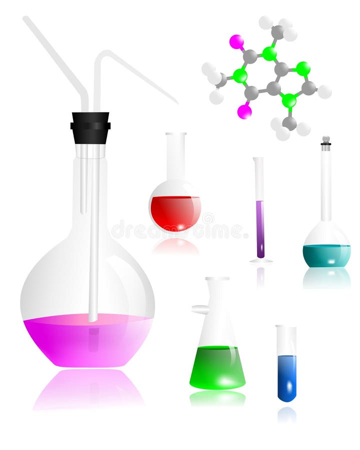 Chemical icons stock vector. Illustration of icon, hydrogen - 20417109